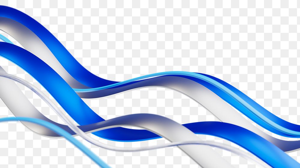 Abstract wave png border, transparent | Premium PNG - rawpixel