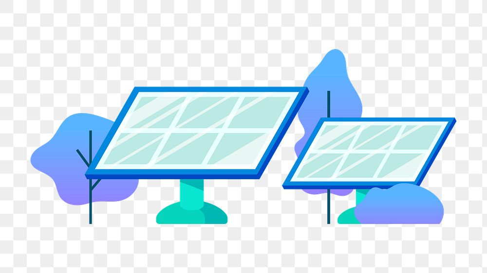 Png energy saving panel illustration, | Free PNG - rawpixel