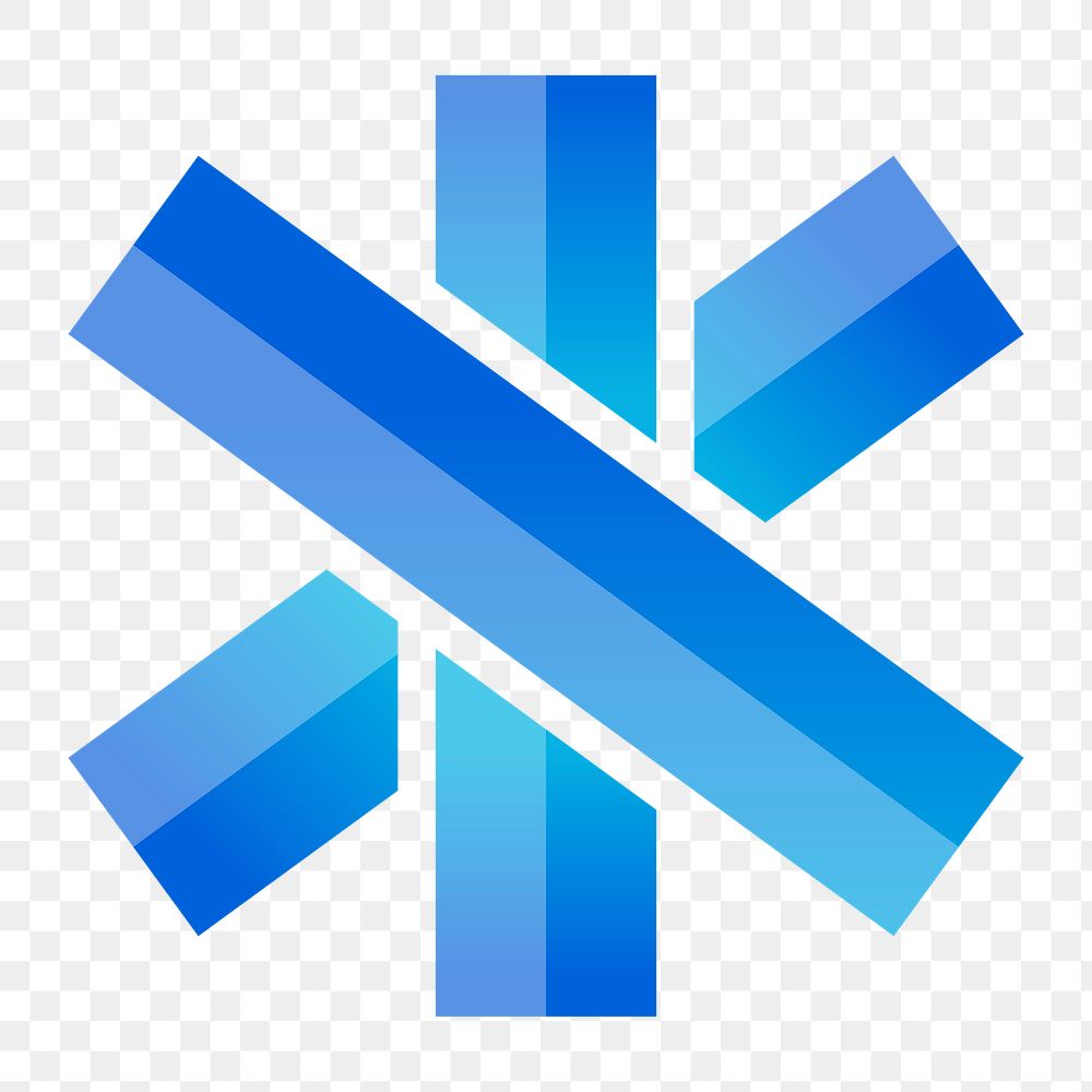 Asterisk icon png, abstract shape | Premium Icons - rawpixel