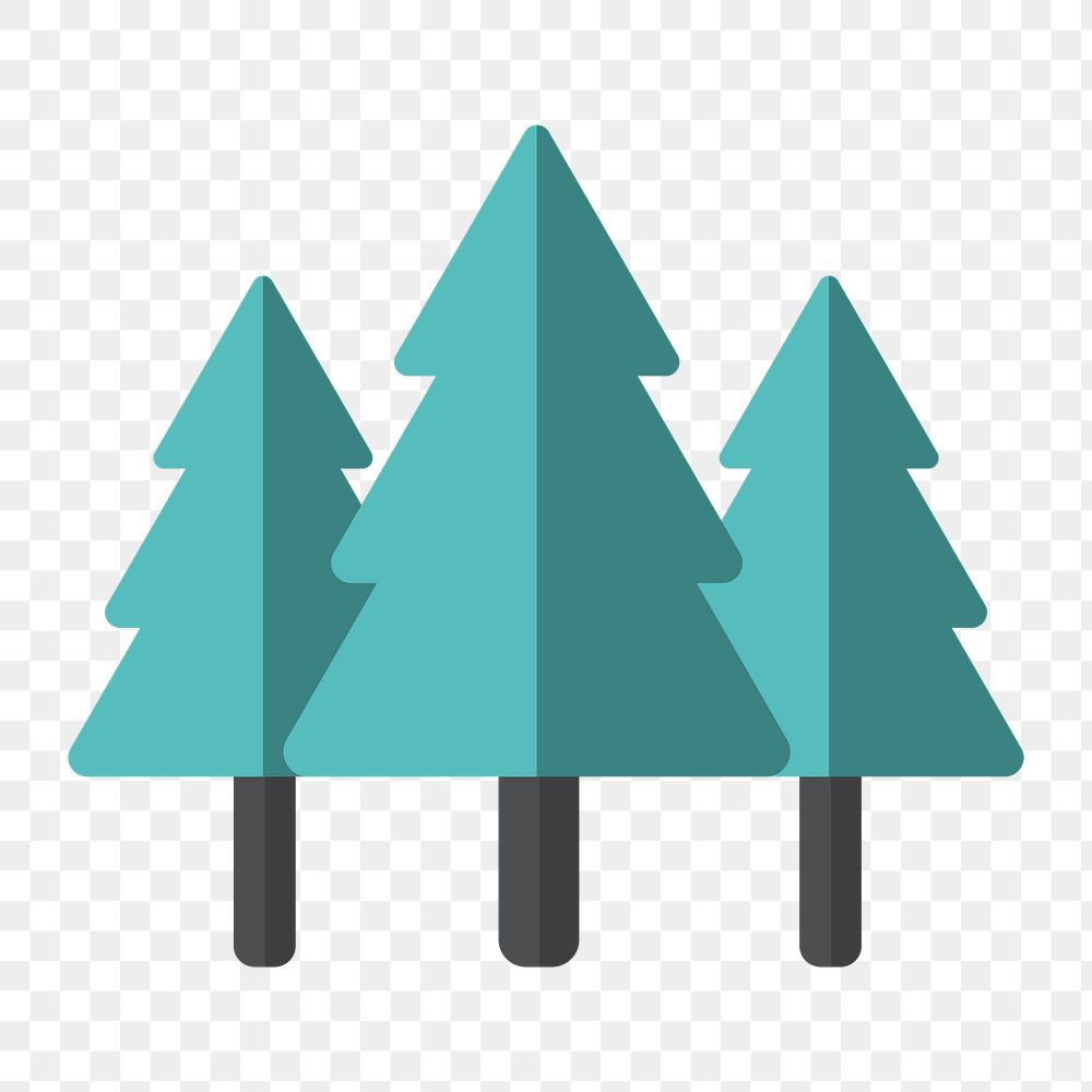 Woodland icon png, folded paper | Premium Icons - rawpixel