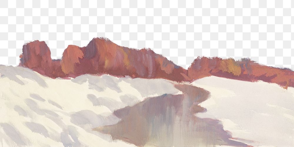 PNG Rock mountain landscape border, | Premium PNG Illustration - rawpixel