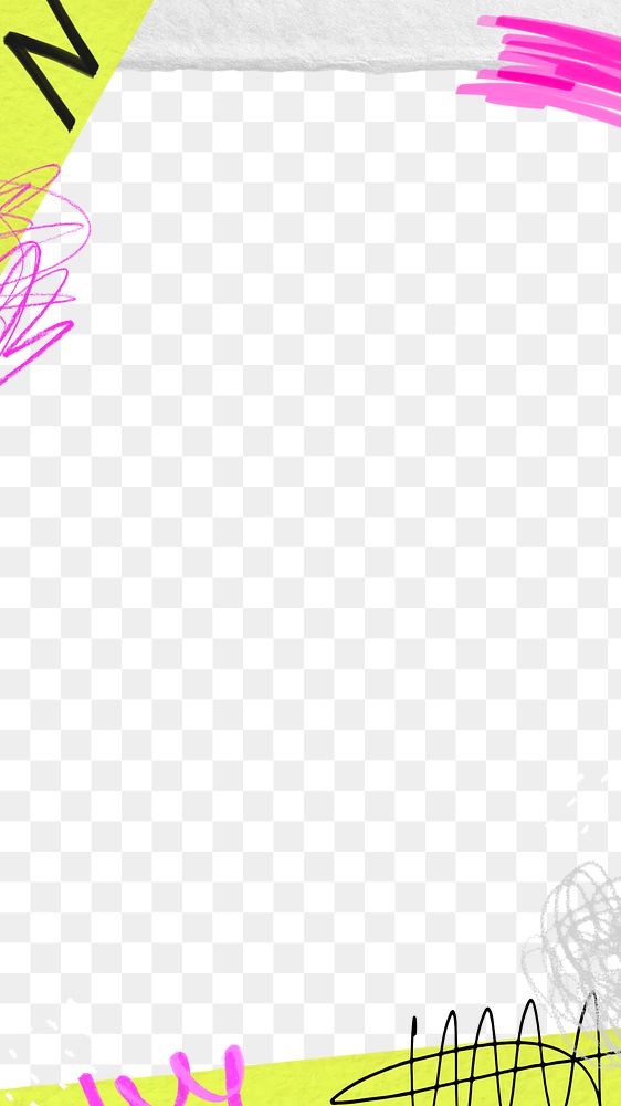 Abstract graffiti border png, transparent | Premium PNG - rawpixel