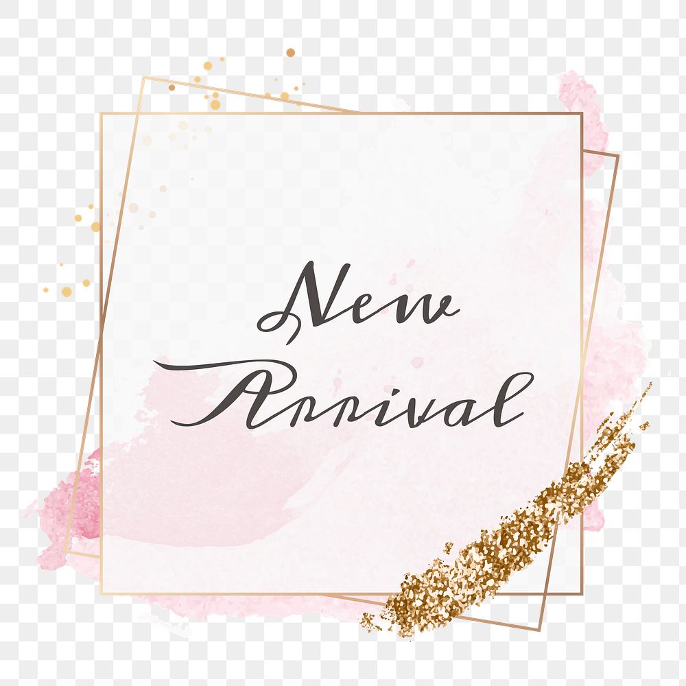 New arrival png feminine frame | Free PNG Sticker - rawpixel