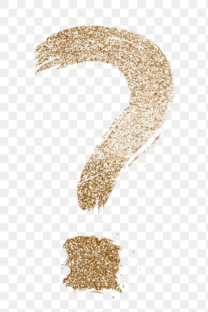 Transparent glitter question mark symbol | Free PNG Sticker - rawpixel