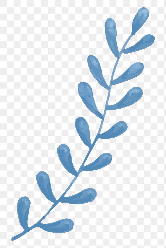 Sprig sticker png botanical drawing | Free PNG Sticker - rawpixel