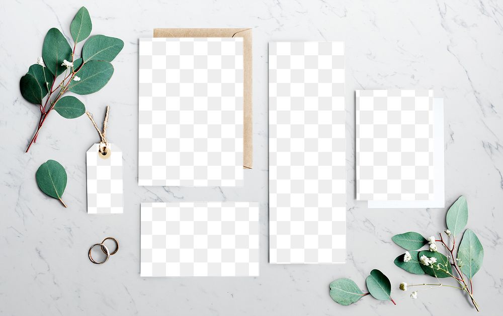 Wedding invitation cards transparent png | Free PNG - rawpixel