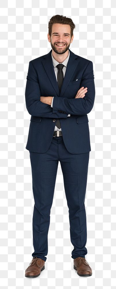 Happy smart businessman transparent png | Free PNG Sticker - rawpixel