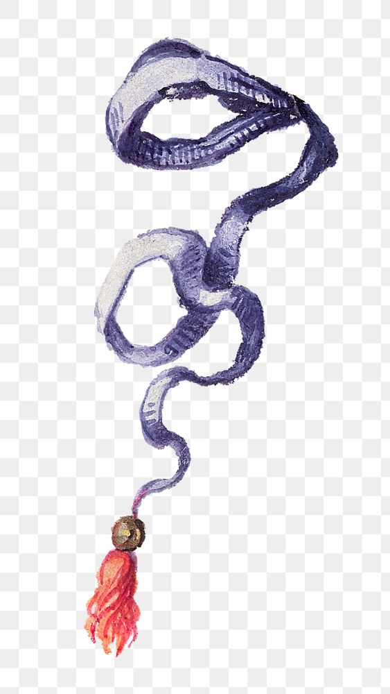 Medieval heraldic ribbon with red | Free PNG Sticker - rawpixel