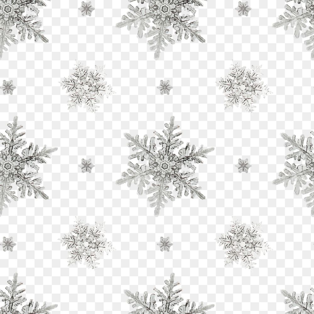 Season’s greetings transparent snowflake pattern | Premium PNG - rawpixel