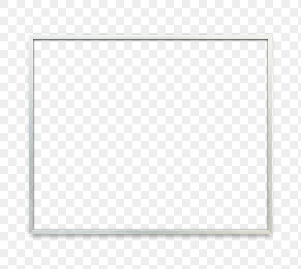Gray picture frame transparent png | Premium PNG - rawpixel
