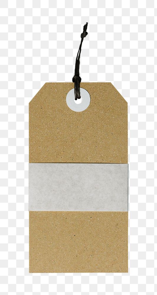 Paper tag mockup | Free PNG Sticker - rawpixel