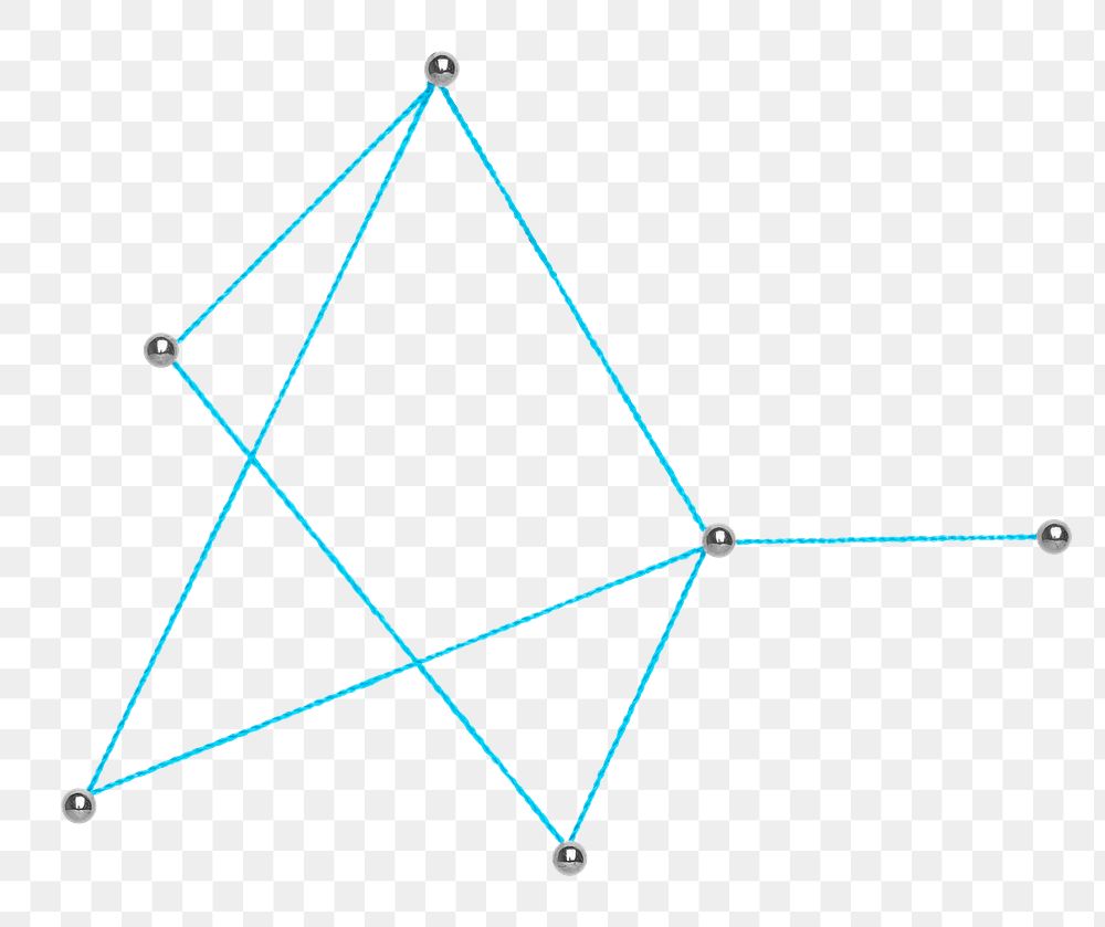 Business network png, connecting dots | Free PNG Sticker - rawpixel