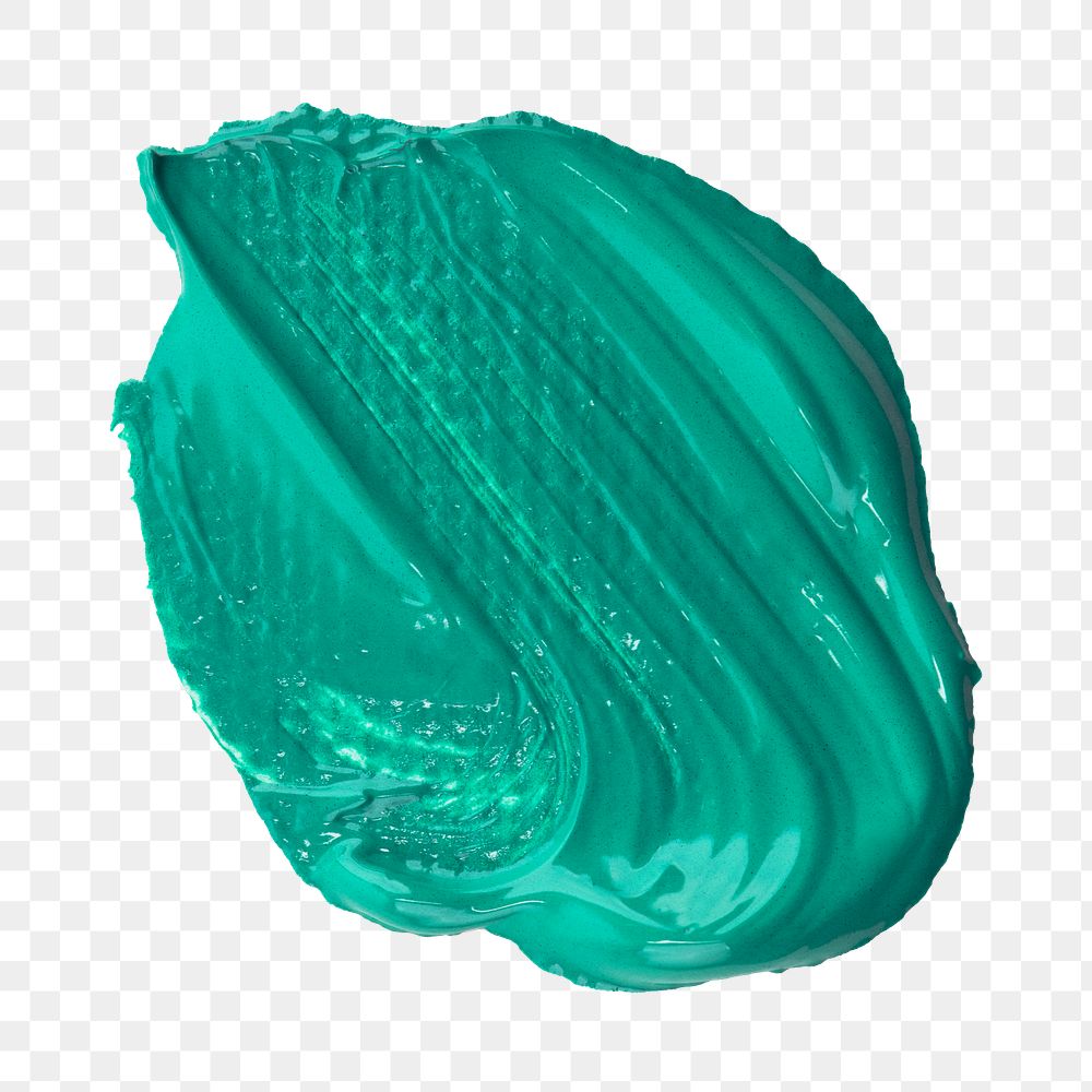 Green paint smear textured png | Free PNG Sticker - rawpixel