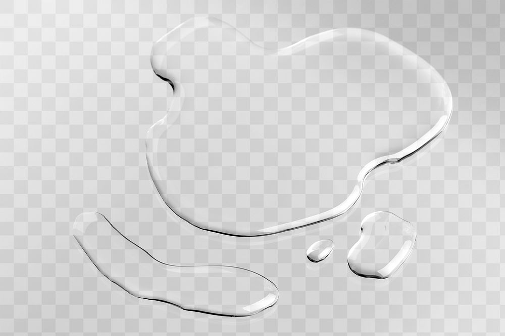 Water png, abstract liquid shape | Premium PNG - rawpixel