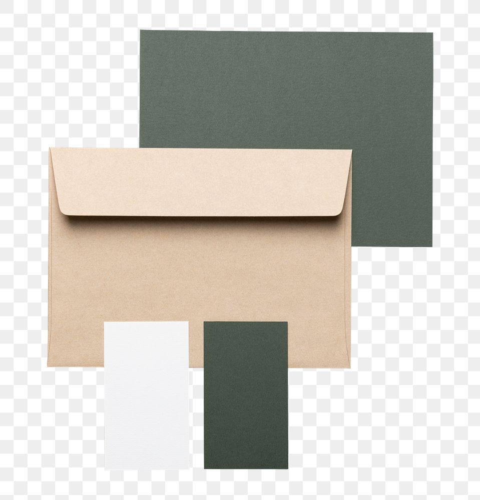 Aesthetic envelope png, earth tone | Premium PNG Sticker - rawpixel