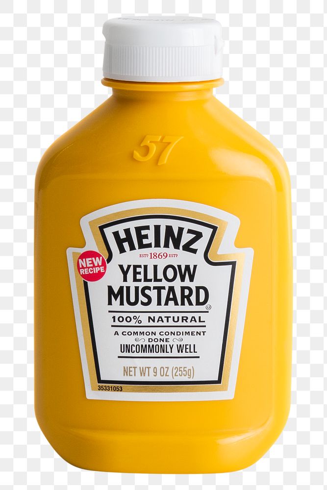 Heinz yellow mustard. JANUARY 29, | Free PNG Sticker - rawpixel
