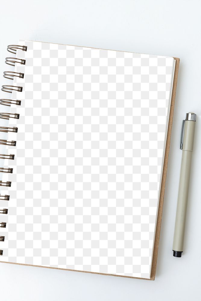 Blank plain white notebook page | Premium PNG - rawpixel
