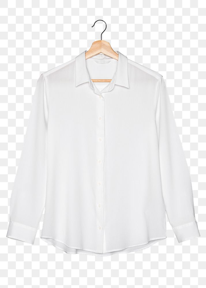 Png white blouse mockup women’s | Free PNG Sticker - rawpixel