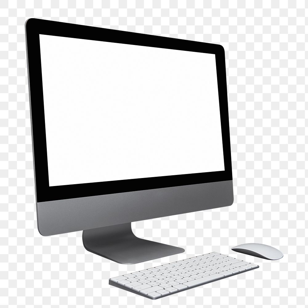 Computer monitor screen png mockup | Free PNG Sticker - rawpixel