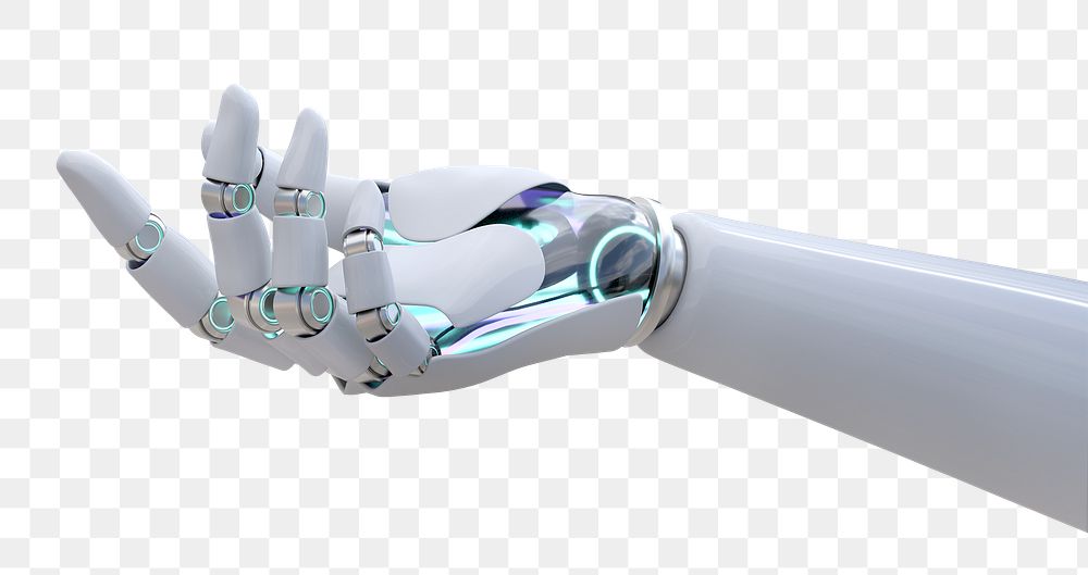 Png robot hand side view, | Premium PNG Sticker - rawpixel