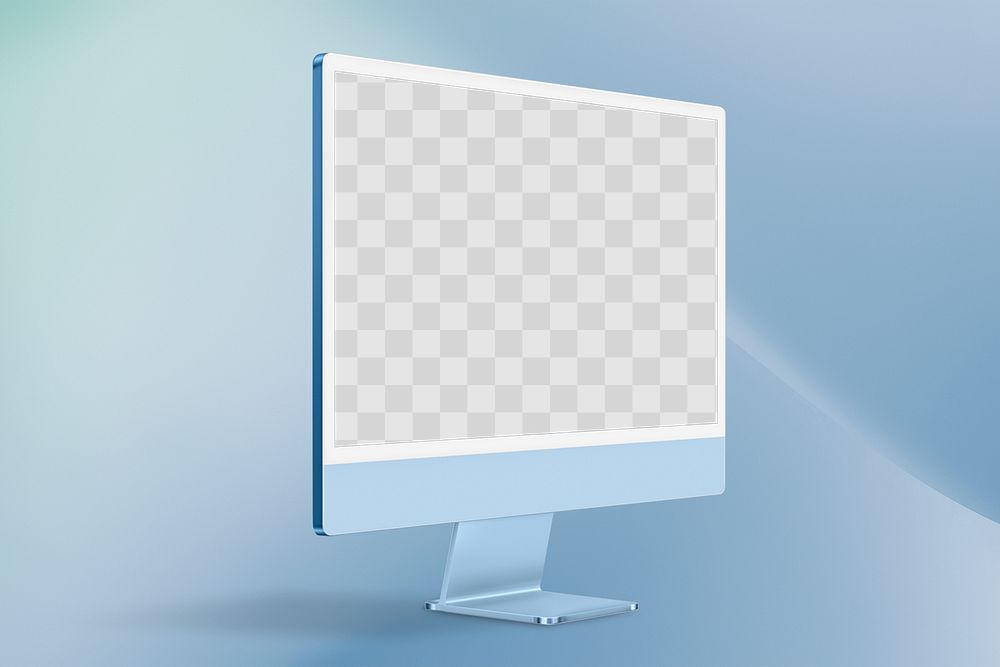 Computer screen png mockup purple | Free PNG - rawpixel