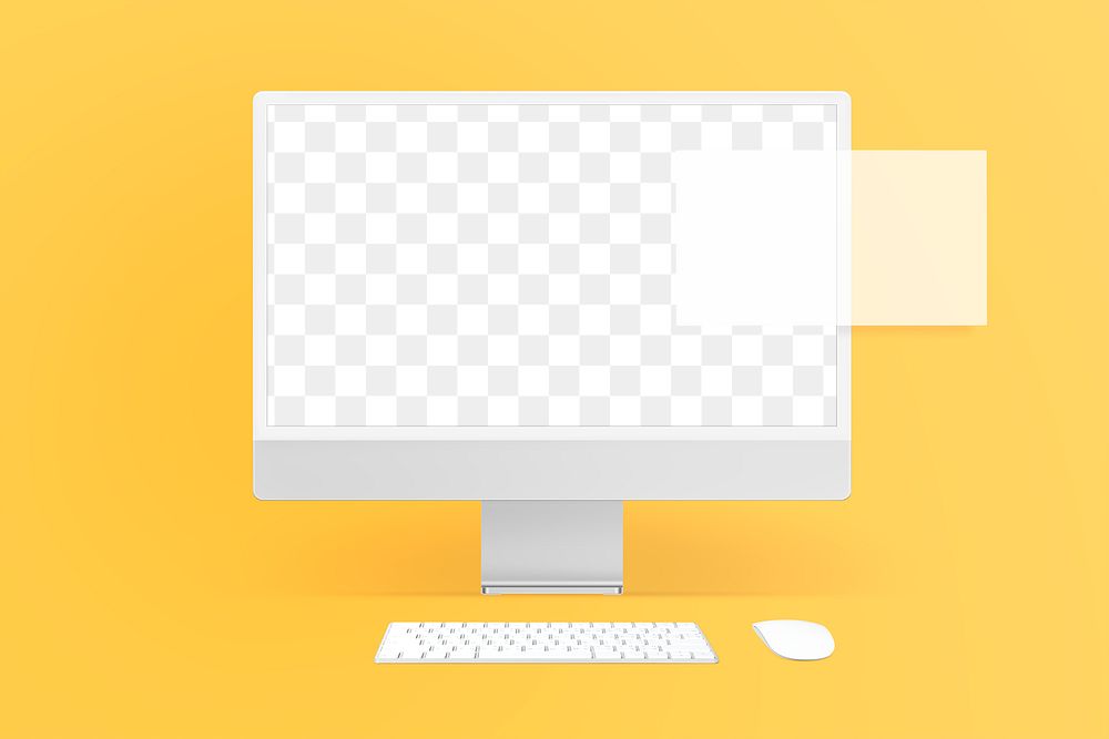 Computer screen mockup png | Free PNG - rawpixel