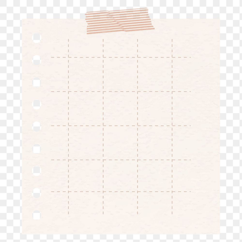 Digital note png grid paper | Premium PNG Sticker - rawpixel