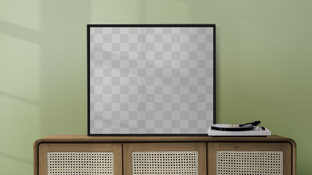 Picture frame png mockup, realistic | Premium PNG - rawpixel