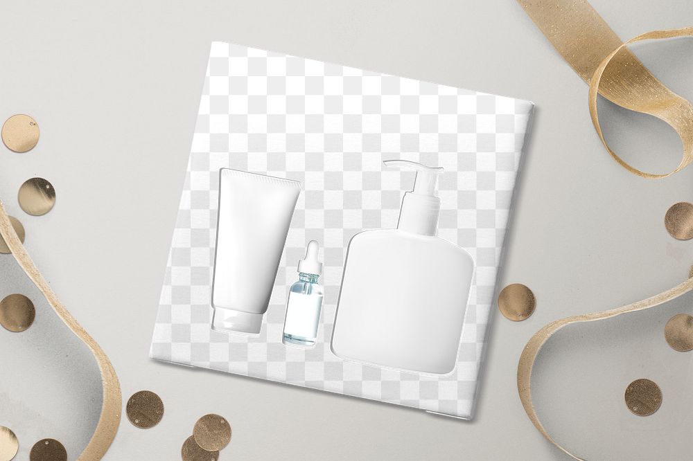 Cosmetics png mockup, beauty packaging, | Free PNG - rawpixel