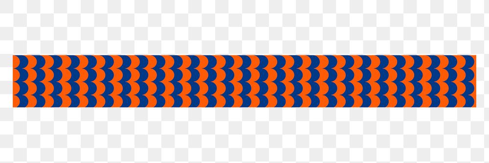 Orange wave png border element, | Premium PNG Sticker - rawpixel