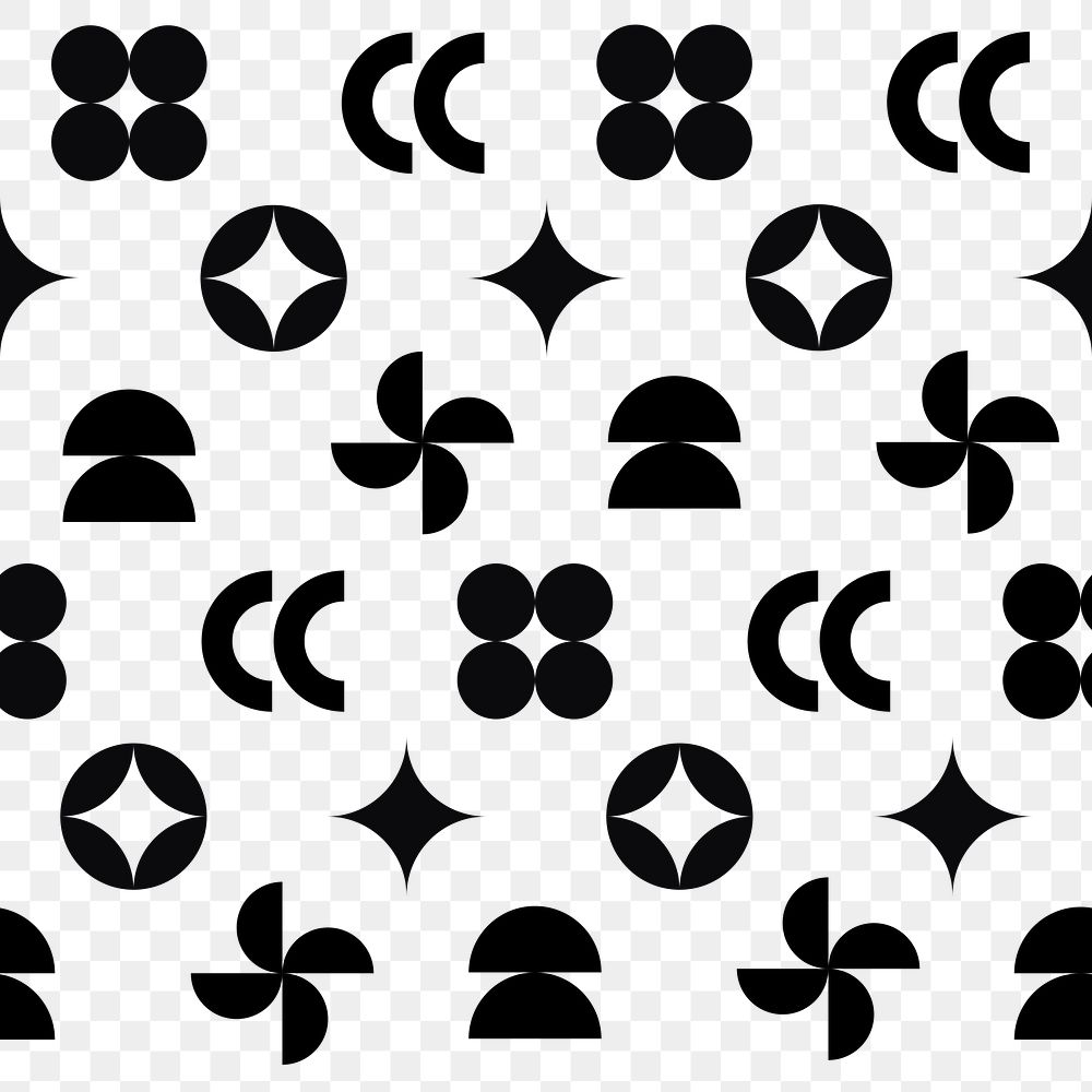 Abstract geometric png pattern, transparent | Premium PNG - rawpixel