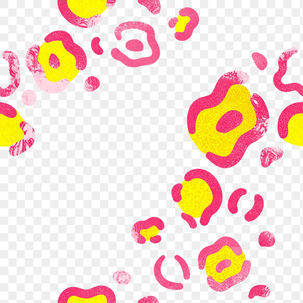 Kidcore leopard png pattern, transparent | Premium PNG - rawpixel