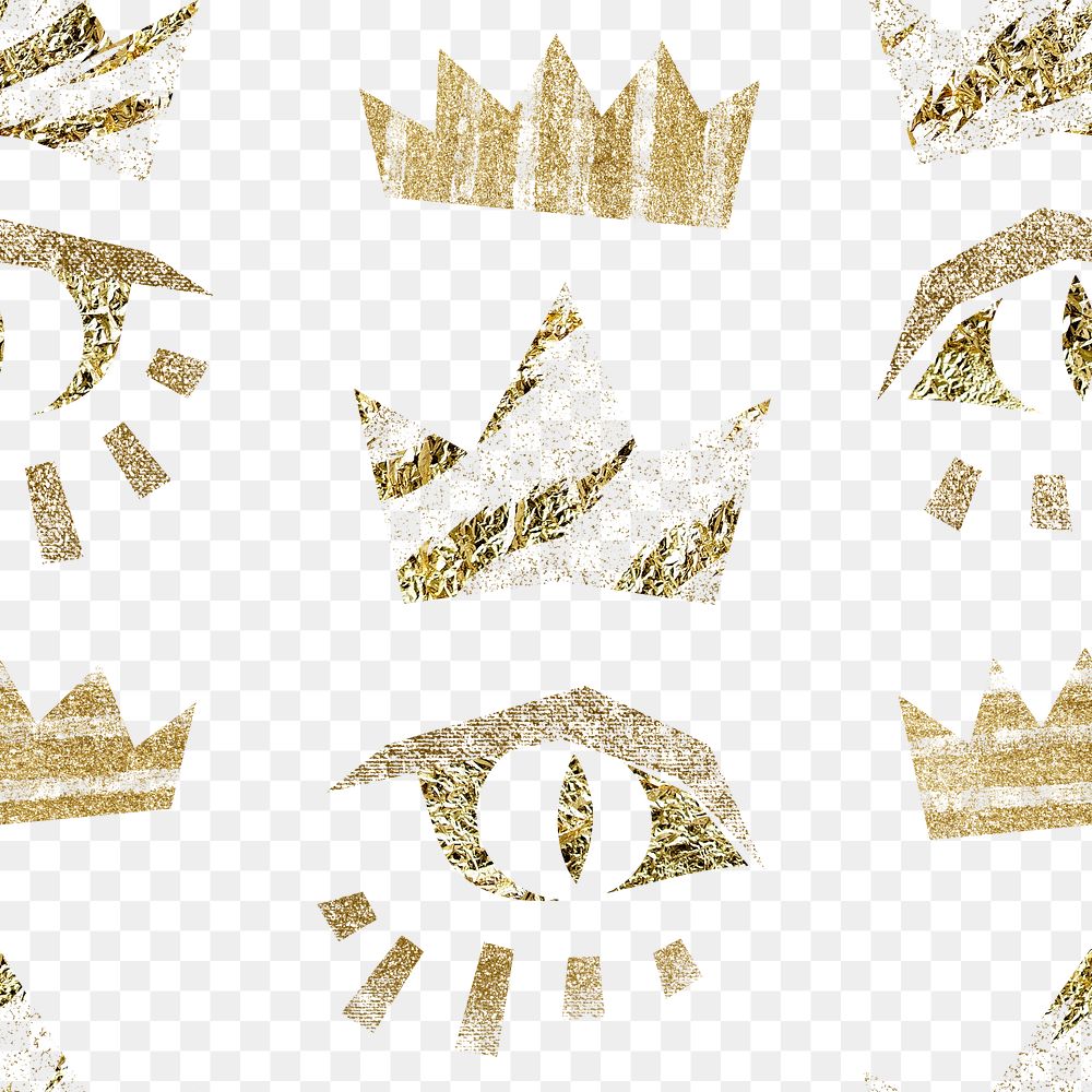 Glitter eye png pattern, transparent | Premium PNG - rawpixel