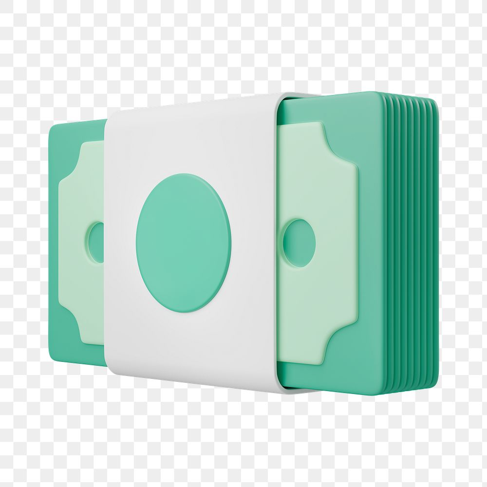 Bank note png 3D clipart, | Premium PNG Sticker - rawpixel