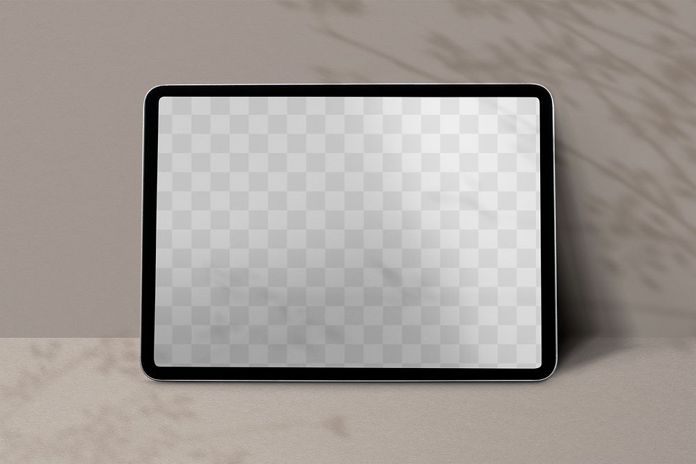 Tablet screen png mockup, transparent | Premium PNG - rawpixel