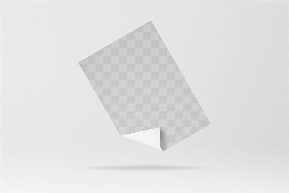 Wall poster png mockup, transparent | Free PNG - rawpixel