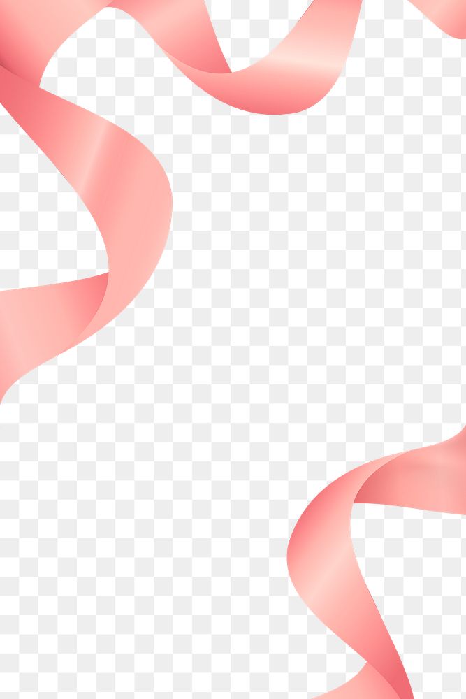 Pink swirly abstract line design | Free PNG Sticker - rawpixel