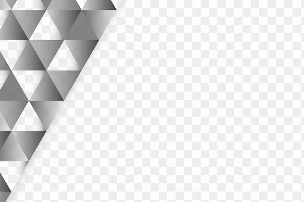Gray geometric patterned design element | Free PNG - rawpixel