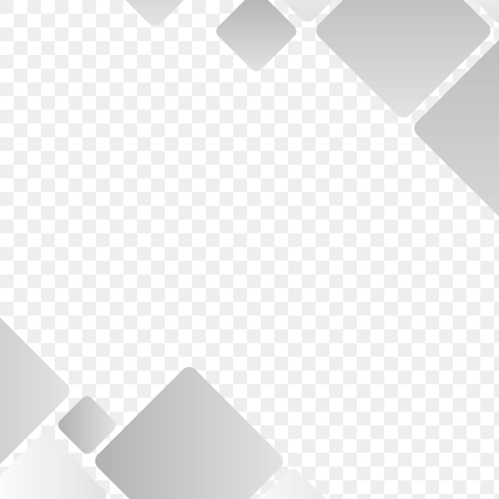 Gray geometric template design element | Free PNG - rawpixel
