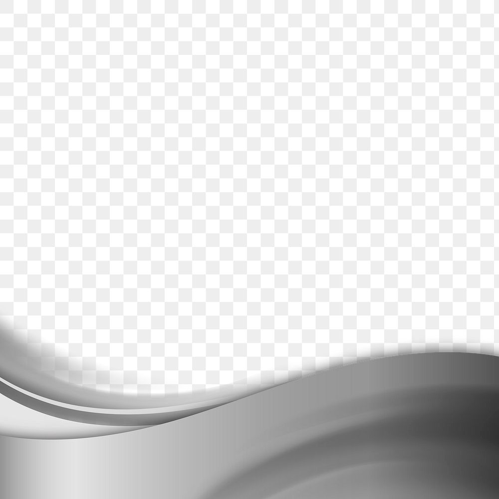 Gray curve frame template design | Free PNG - rawpixel
