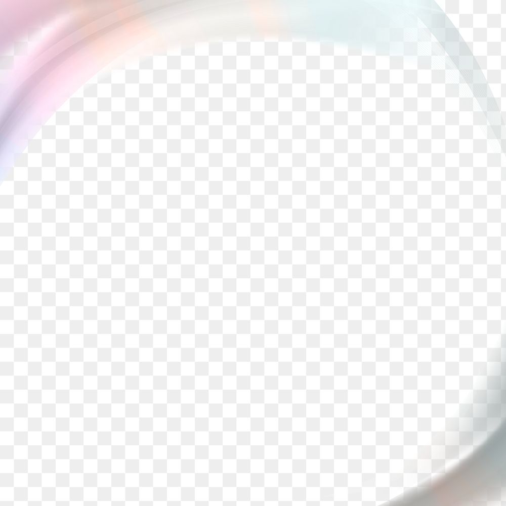 Colorful curve frame template design | Free PNG - rawpixel