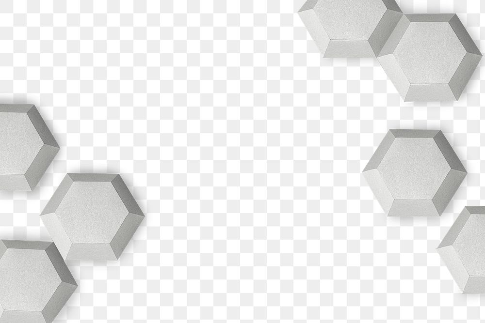 Gray geometric template design element | Free PNG - rawpixel