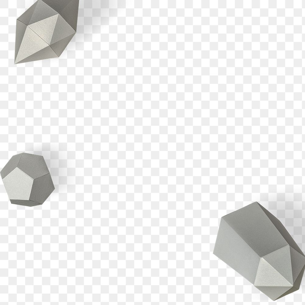 Gray geometric patterned template | Free PNG - rawpixel