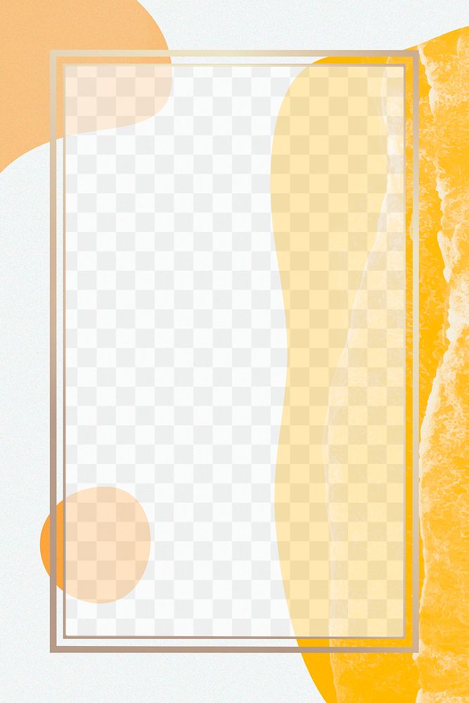 PNG orange standing frame textured | Free PNG - rawpixel