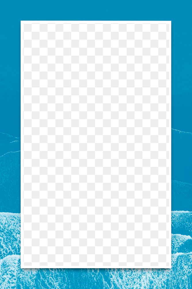 Porrait png frame bluej background | Free PNG - rawpixel