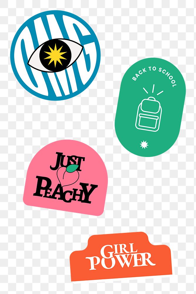 Vintage word sticker badge png | Free PNG - rawpixel