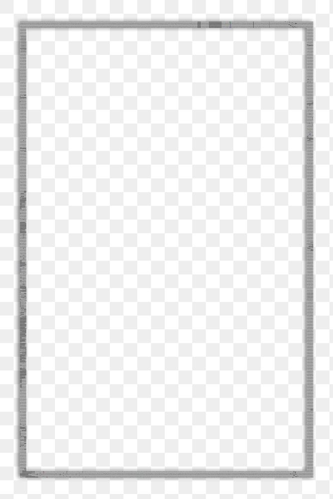Rectangle frame png glitch effect | Free PNG - rawpixel