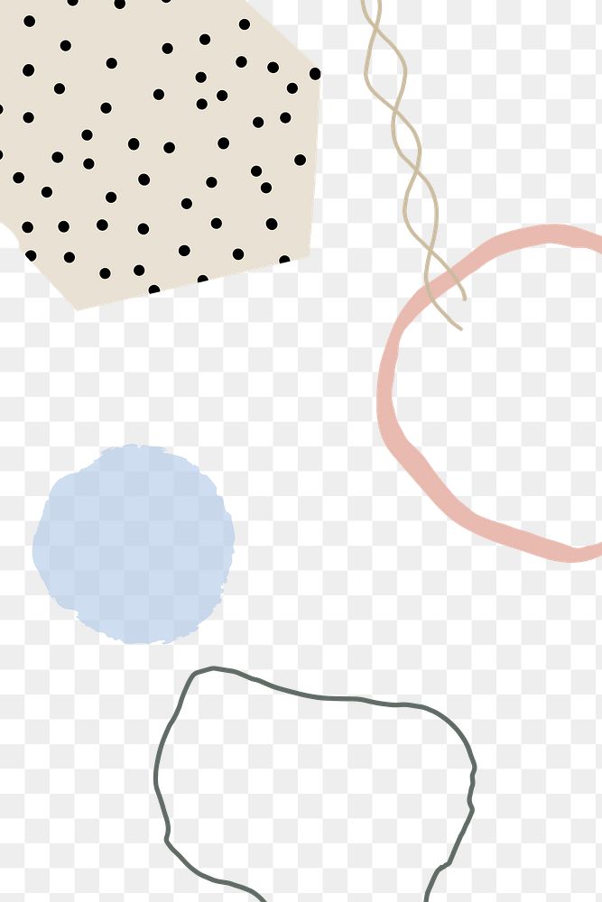 Abstract PNG memphis transparent background | Free PNG - rawpixel