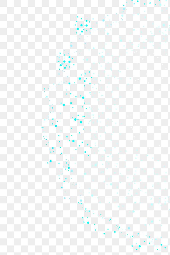 Particle blue data dots png | Free PNG - rawpixel