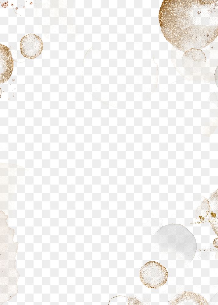 Glittery watercolor stain border png | Premium PNG - rawpixel